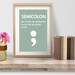 Punctuation English Classroom Posters Set of 12, Boho Classroom Decor ...