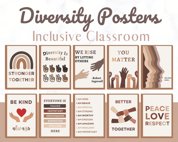 Safe Space for Everyone Poster Printable, Pride Flag Hearts, LGBTQ ...