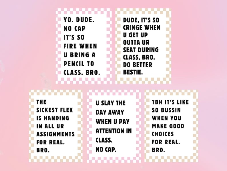 Sarcastic Funny Classroom Posters, Middle School Teacher Posters, High ...