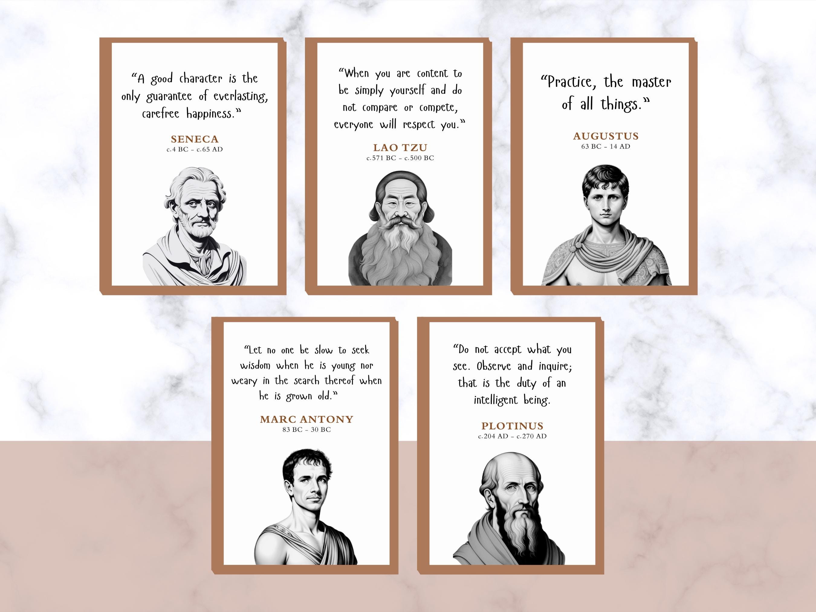 15 Ancient Historical Figures Posters | Famous Historical Figures ...