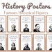 Historical Figures Posters | Famous Historical Figures | History ...