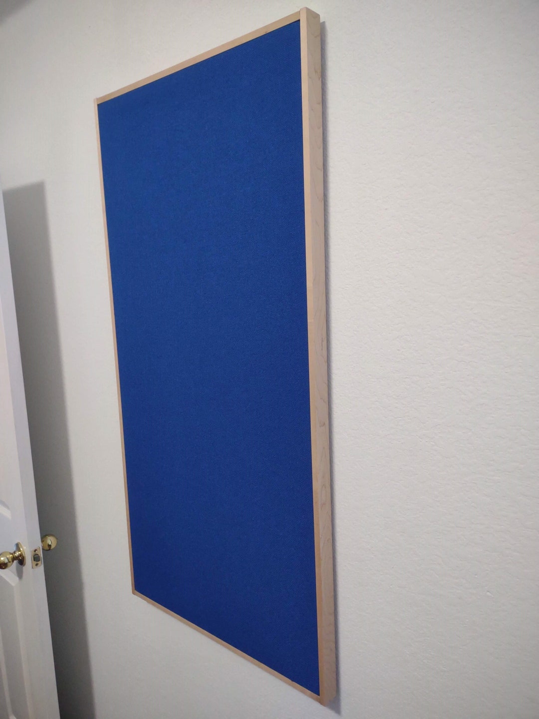 Acoustic Absorption Panel 48" X 24" X 2" in Blue, for Recording Studios ...