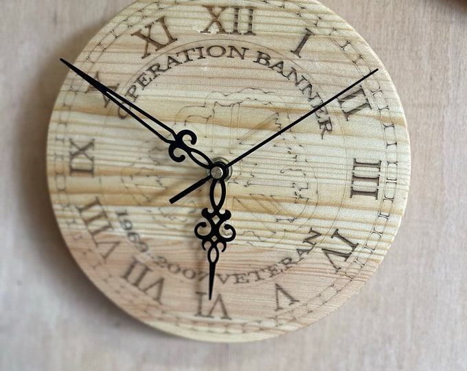 Clock Face Laser Cut Digital File - Etsy Canada