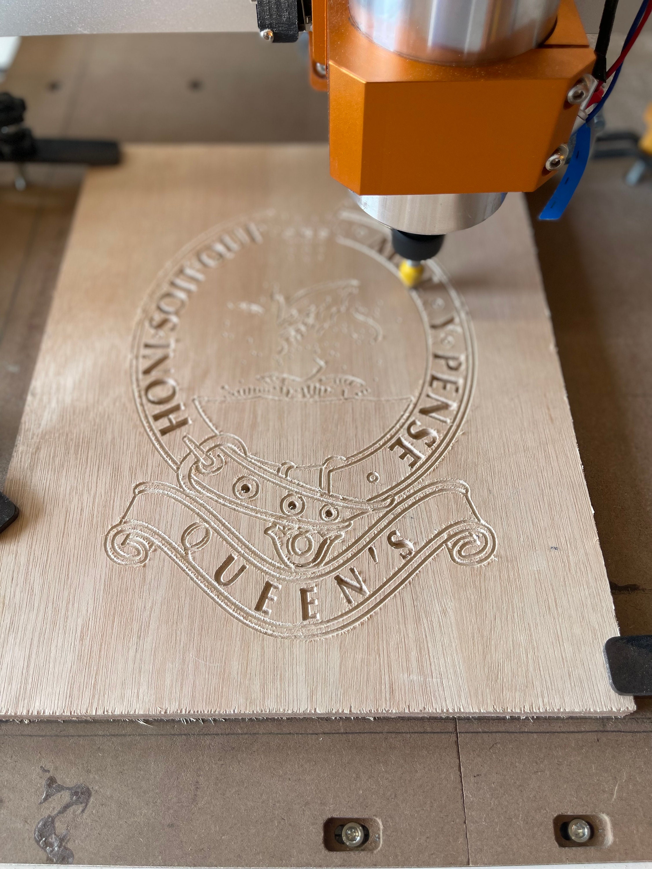 Cnc Queens Reg Cap Badge SVG File - Etsy UK