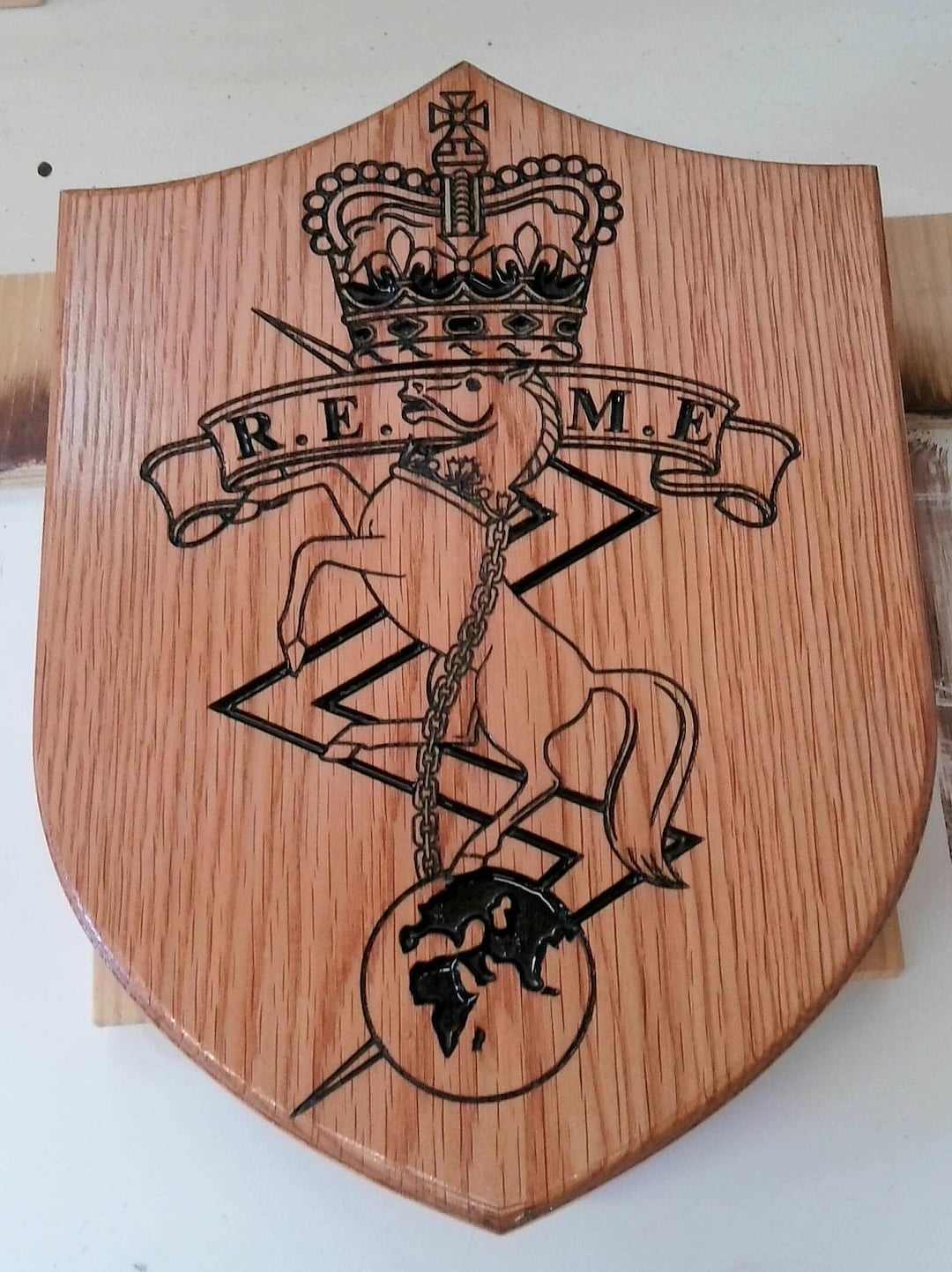 Cnc REME Reg Cap Badge SVG File - Etsy UK