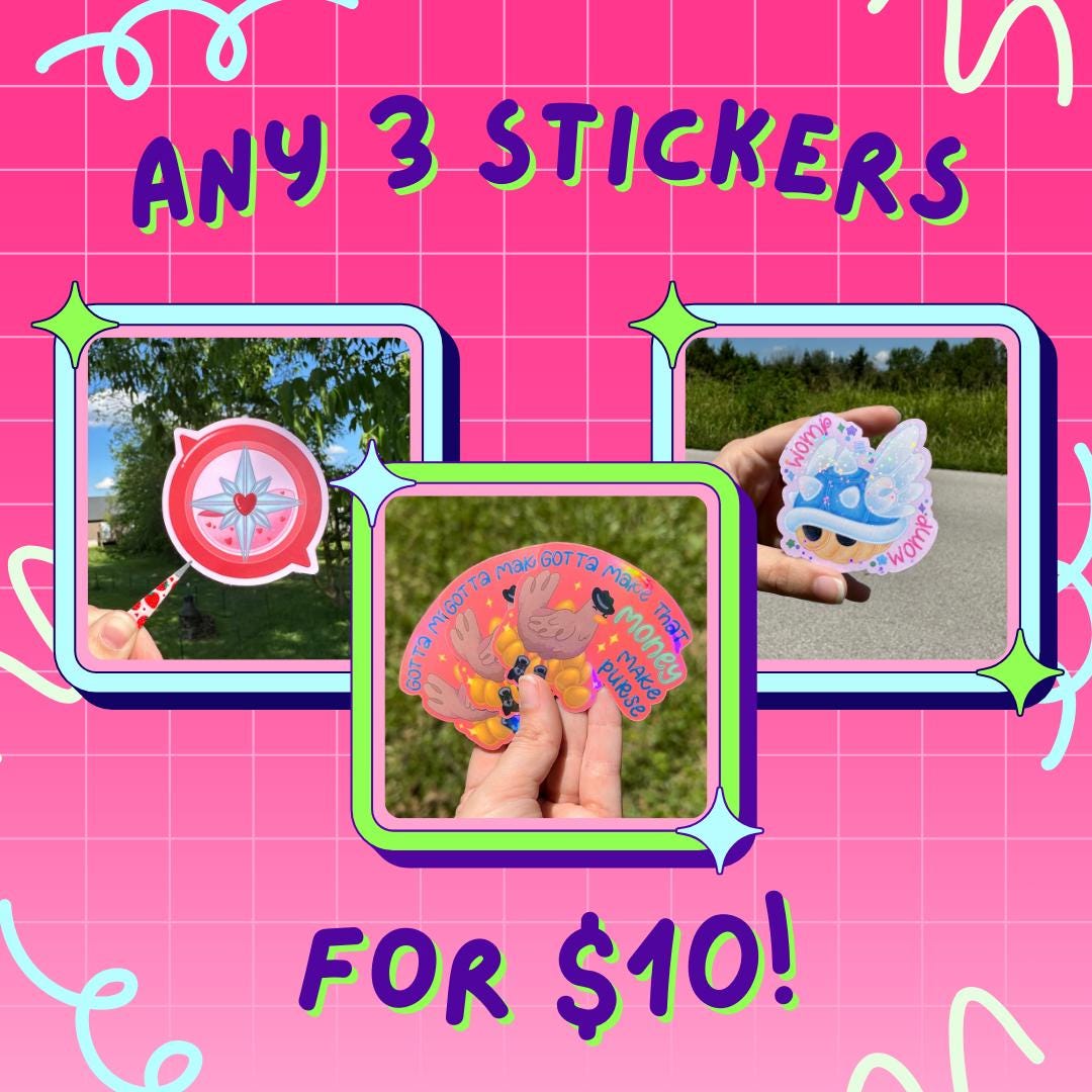 STICKERS! Any 3 for 10 | K-pop & Gaming | Fun Fandom Stickers | Ateez ...