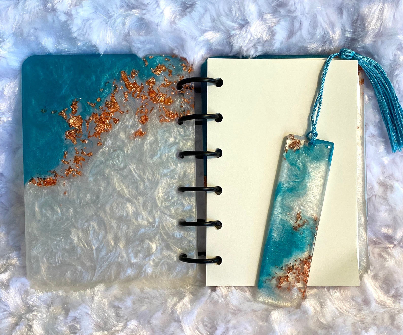 Resin Notebook/handmade Resin Journal/journal Set/ Personal Clutch ...