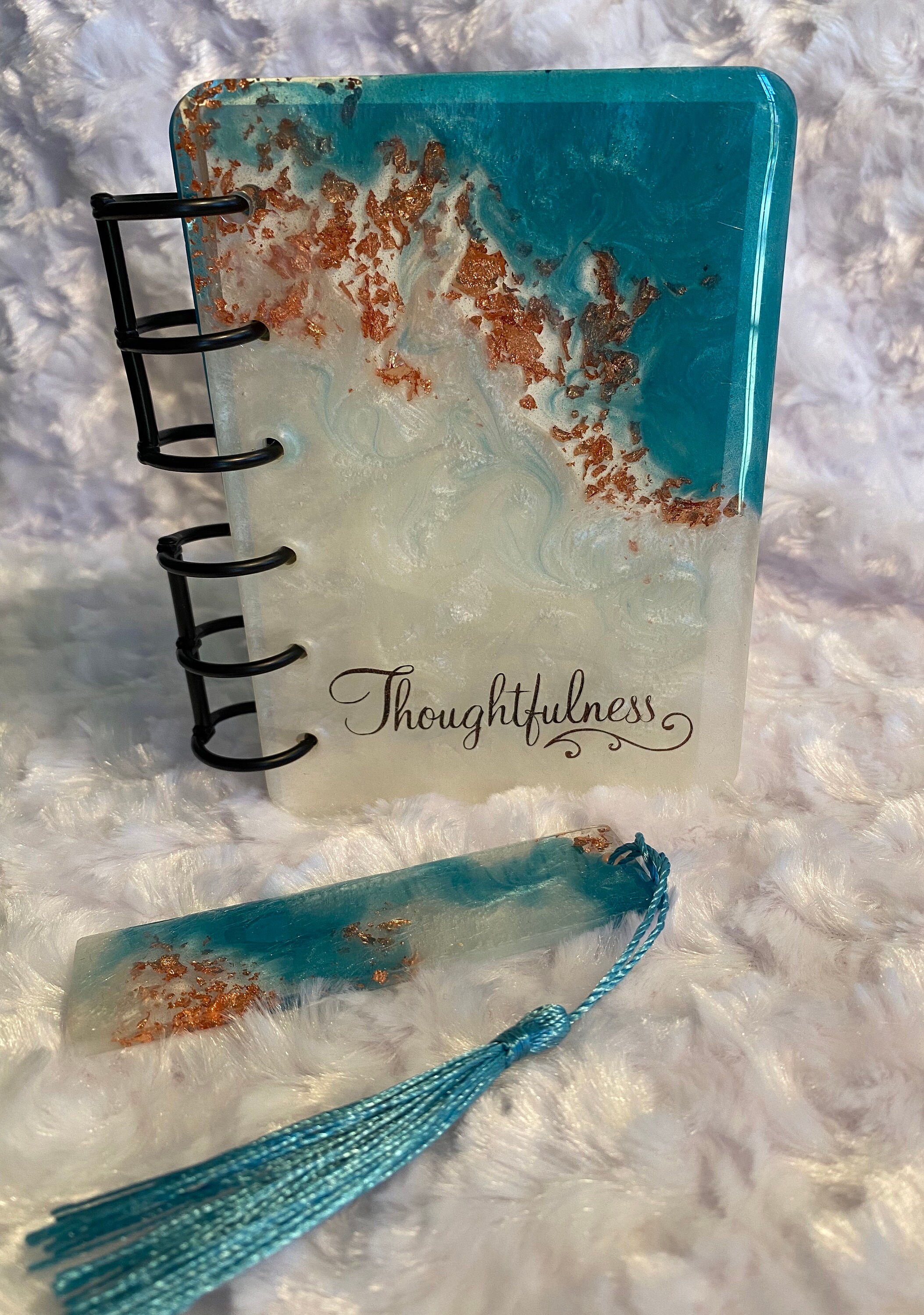 Resin Notebook/handmade Resin Journal/journal Set/ Personal Clutch ...