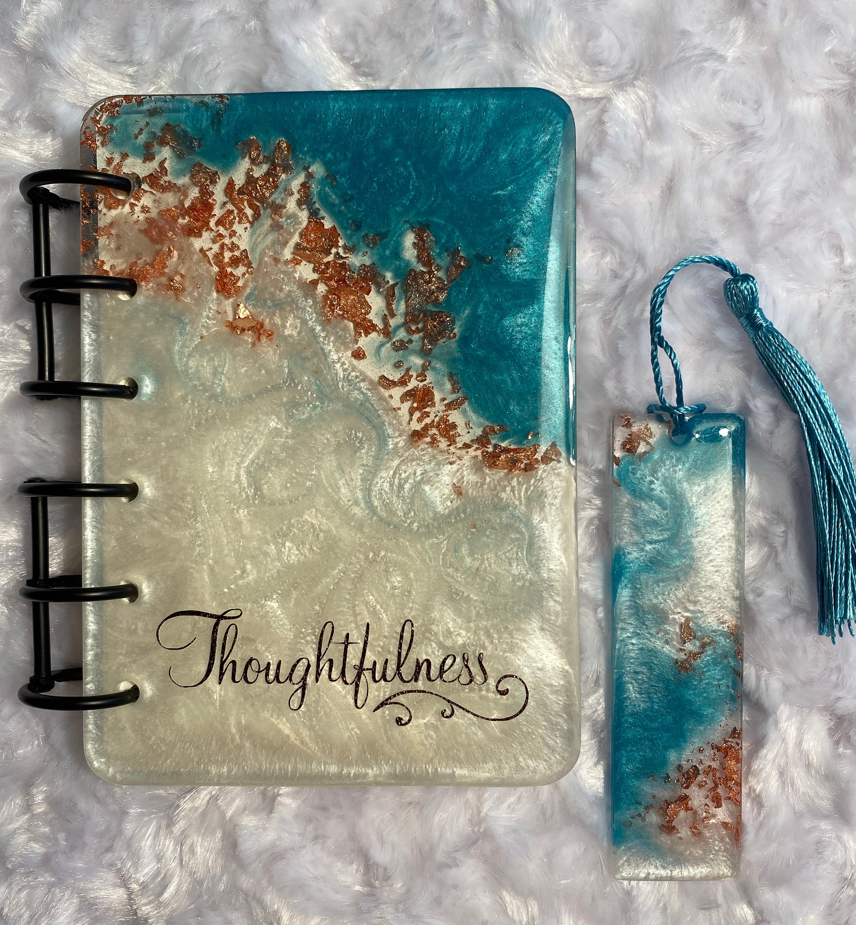 Resin Notebook/handmade Resin Journal/journal Set/ Personal Clutch ...