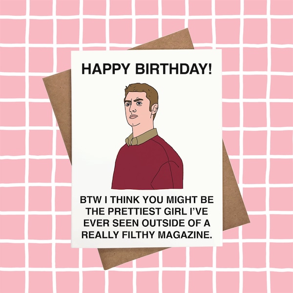 Gilmore Girl Birthday Card for Him - Etsy