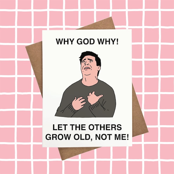 Joey Friends Why God - Etsy