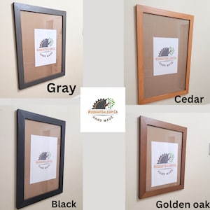 Custom Size Hand Made Picture Frame, Complete Photo Frame, Ready to ...