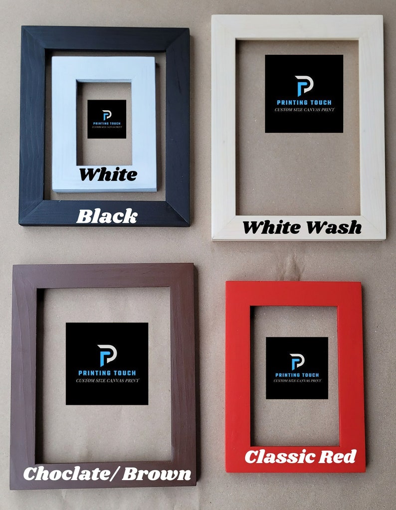 Custom Size Hand Made Picture Frame Complete Frame Ready to - Etsy