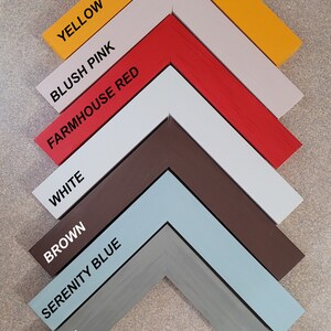 Custom Size Hand Made Picture Frame, Complete Photo Frame, Ready to ...