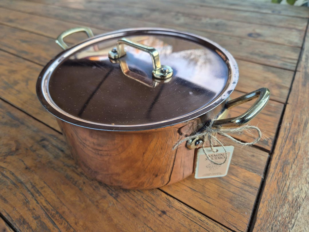 Unicorn Stamped Made in Belgium Copper Cookware. Copper Cooking Pot ...