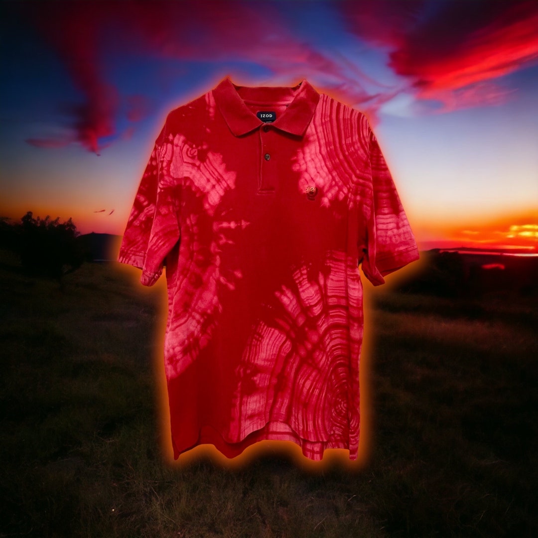 Upcycled Fly High Tie Dye Ring of Fire Reverse Dye Adult - Etsy