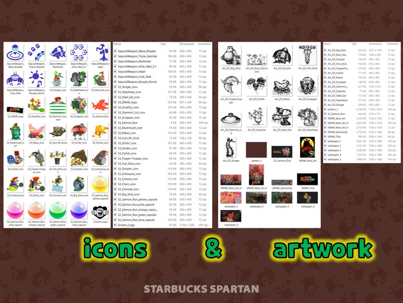 Salmon Run PNG Splatoon 3 Characters Boss Slopsuit Salmonids Clipart ...