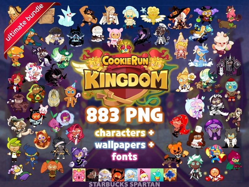 Cookie Run PNG Images Clipart Pastry Invitation Pure Vanilla - Etsy Ireland