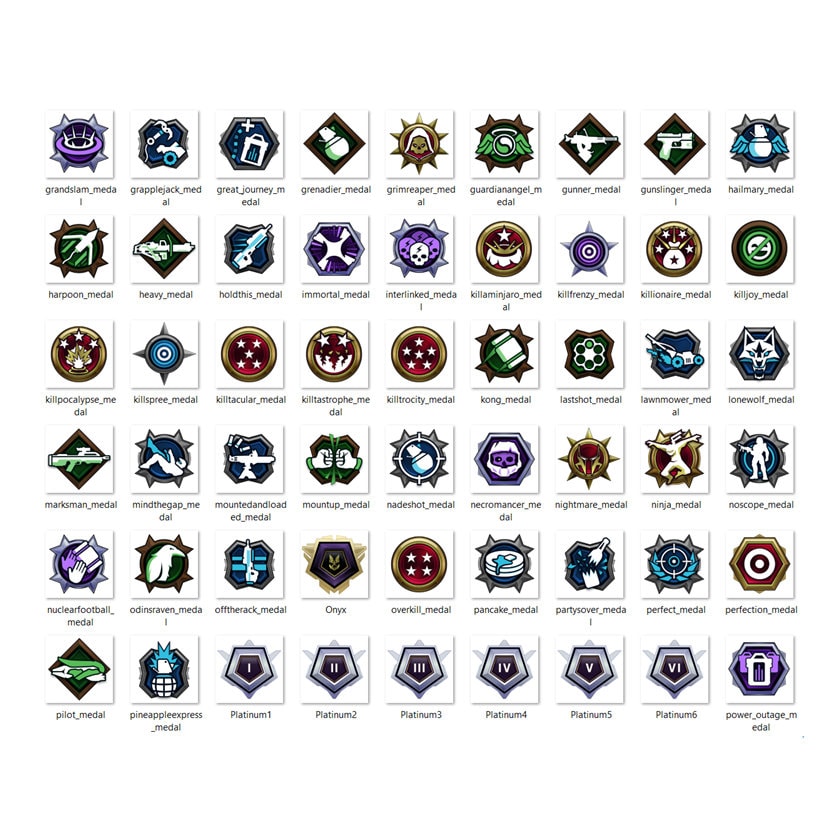 Halo Infinite PNG Medals Multiplayer Badges CSR Rank Emblem Signum ...