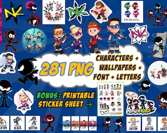 High-resolution Ninja Youtube PNG Clipart Bryton Ashton Paxton Payton ...