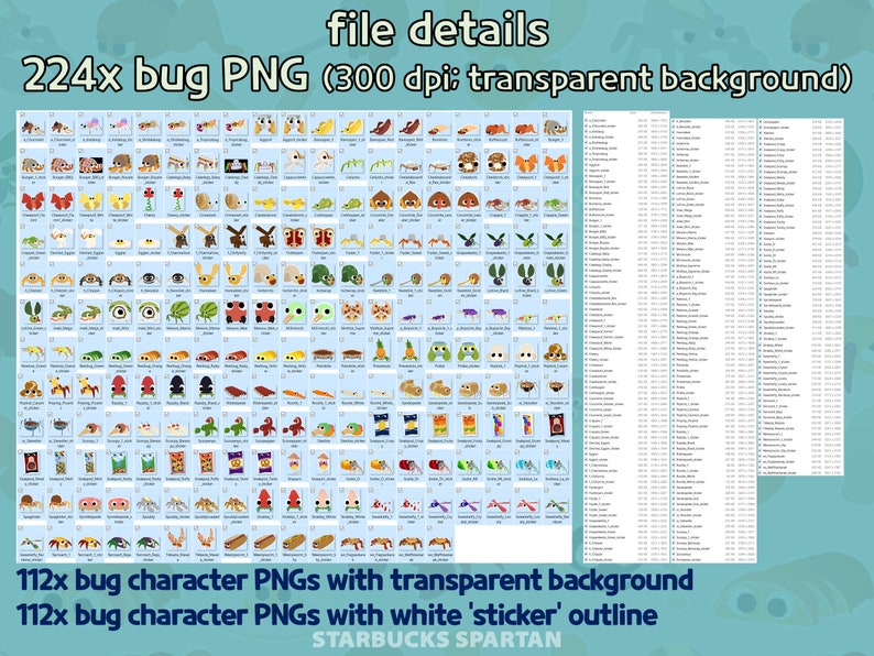 BUGS PNG Character Clipart High-resolution Banopper Spuddy Scoopy ...