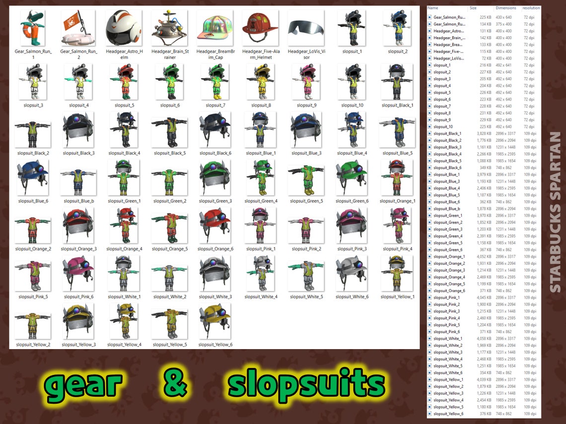 Salmon Run PNG Splatoon 3 Characters Boss Slopsuit Salmonids Clipart ...