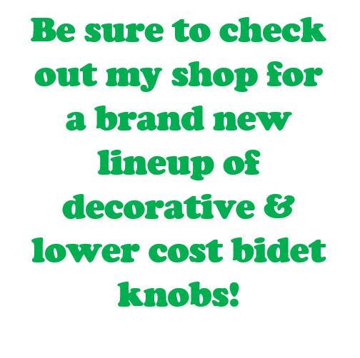 Bidet Knob Replacement/upgrade Kit for Luxe Neo 120 & Neo 185 (some 185 ...