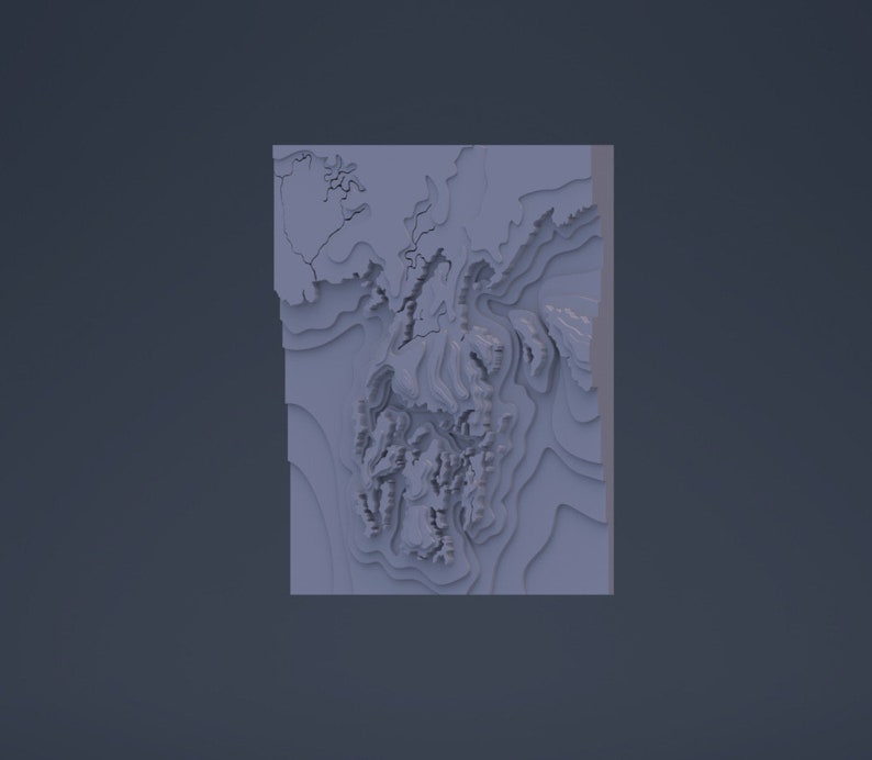 Old Valyria | Valyria | Valyria 3D Print | 3D Printed Map | Game of ...