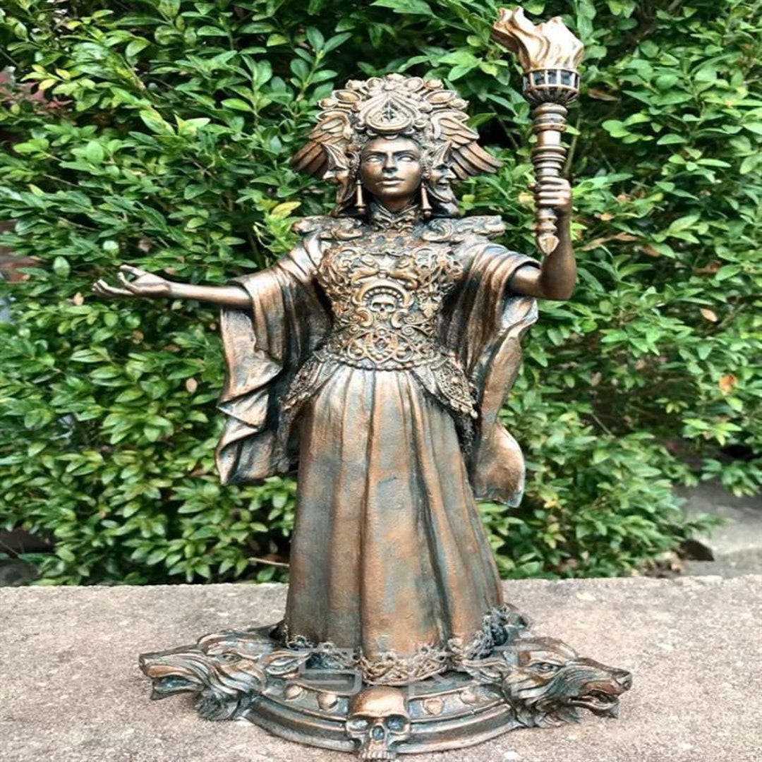 Witchcraft Goddess and Magic Statue - Etsy