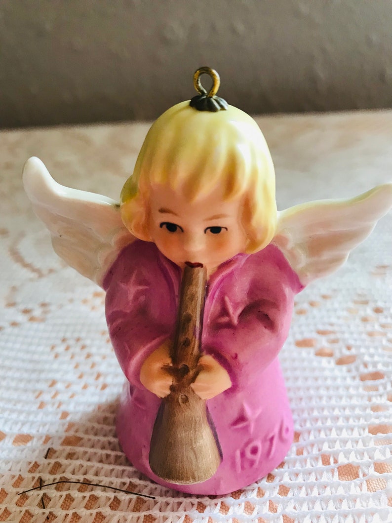 Annual Vintage Goebel Angel Bell 1976 - Etsy
