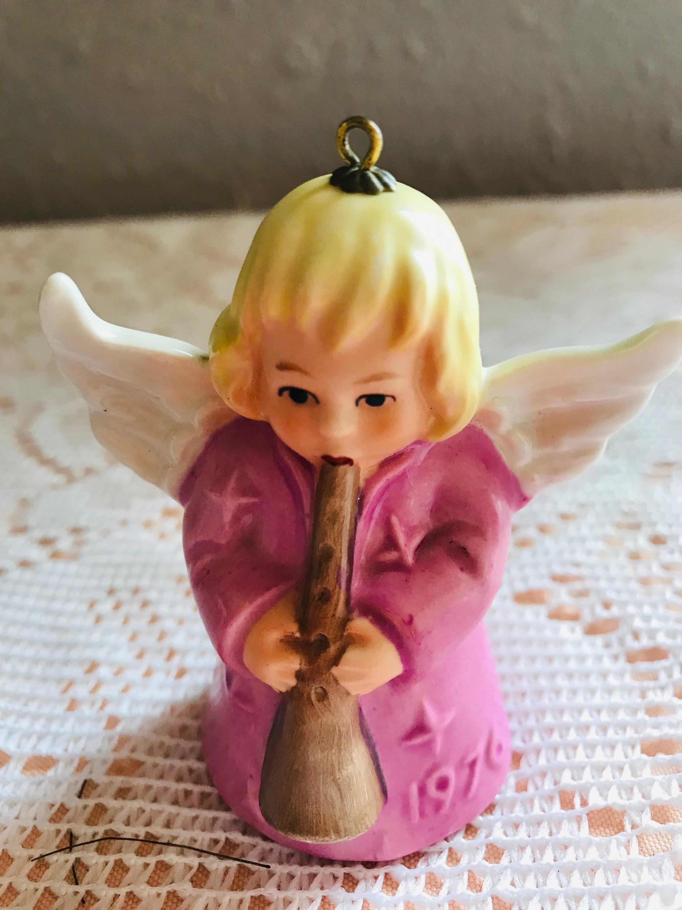 Annual Vintage Goebel Angel Bell 1976 - Etsy