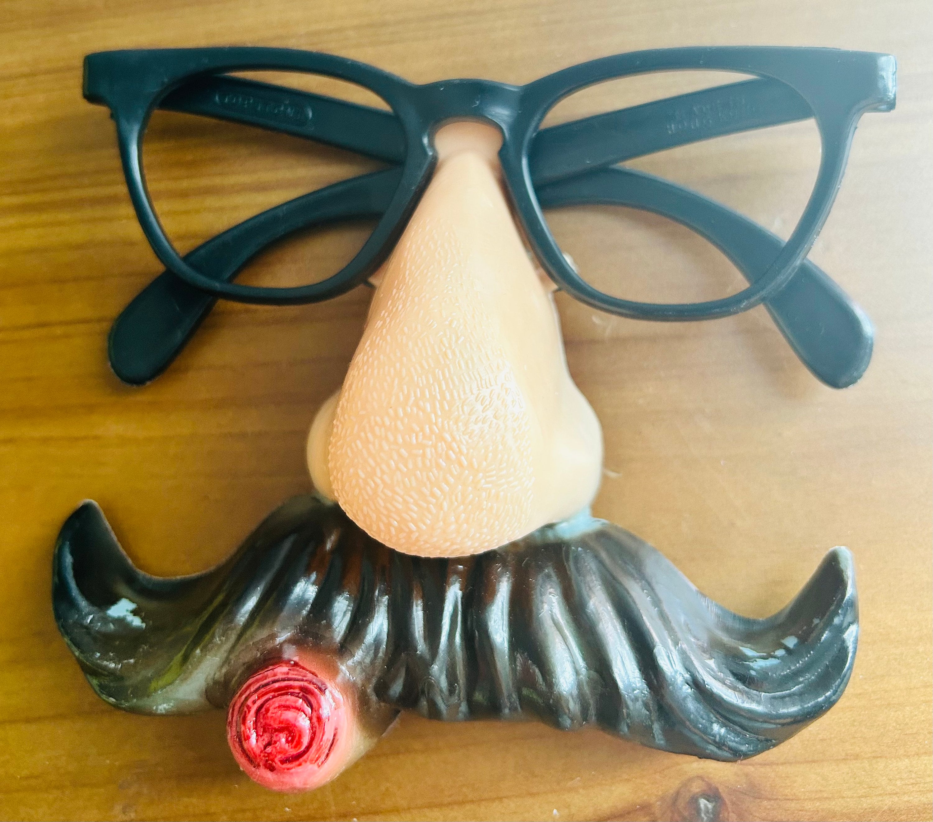 Vintage Halloween Eyeglasses With Mustache and Cigar groucho Look - Etsy