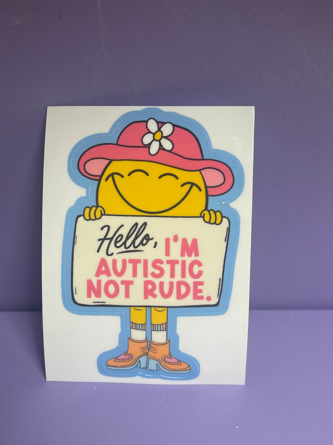 Autistic Not Rude L Neurodivergent Kids L Stickers - Etsy