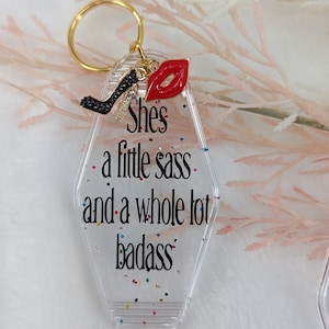 Girl Boss Motel Keychain: Empowering Car Key Accessory With Charm - Etsy
