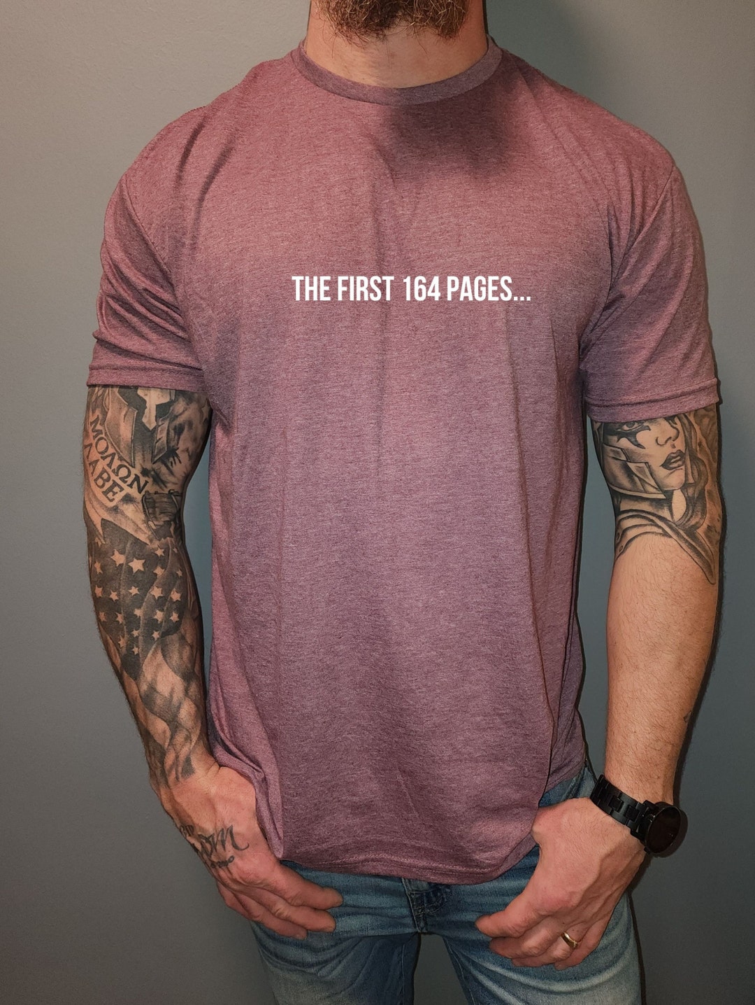 The First 164 Pages T Shirt Big Book Study Tee Alcoholics Anonymous T the-first-164-pages-t-shirt-big-book-study-tee-alcoholics-anonymous-t