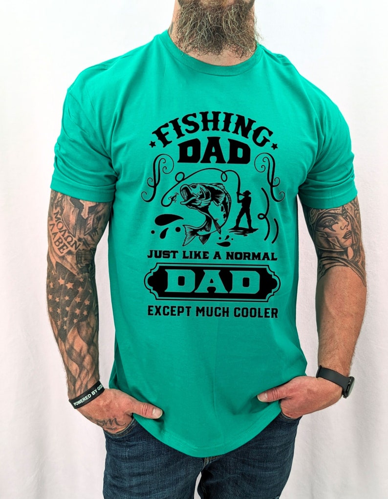 Fishing Dad Shirt Gift for Fathers Day Gift for Dad Fisherman New Dad ...