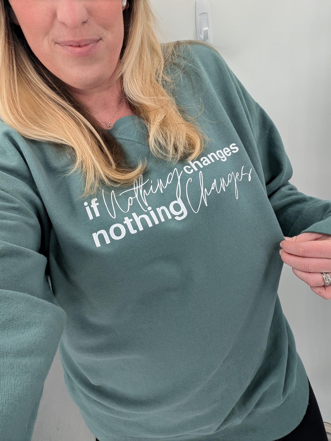 Recovery Clothing Addiction Recovery Gift Comfort Wash Sweatshirt If ...