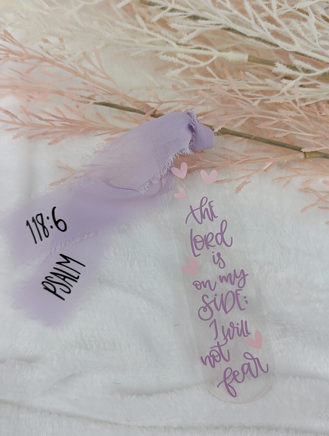 Inspirational Book Mark Bible Verse Acrylic Book Accessory Gift for ...