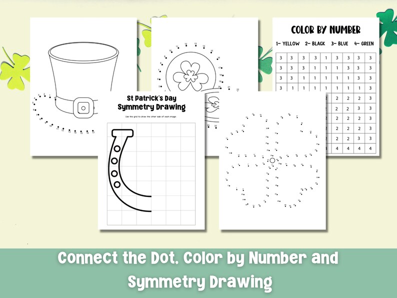 St. Patrick's Day Activity, Coloring Activity, St. Patrick's Day ...