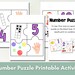 1-10, Number Tracing, Preschool Worksheet Printable, Handwriting ...