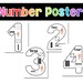 Number Posters, Classroom Decor, Classroom Posters, Numbers, Counting ...
