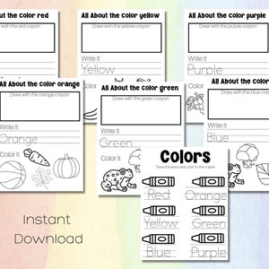 All About Colors, Coloring Pages, Coloring, Colors, Printable ...