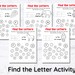 Alphabet Activities, ABC Worksheet, Letters A-Z, Learning Letters ...