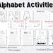 Alphabet Activities, ABC Worksheet, Letters A-Z, Learning Letters ...