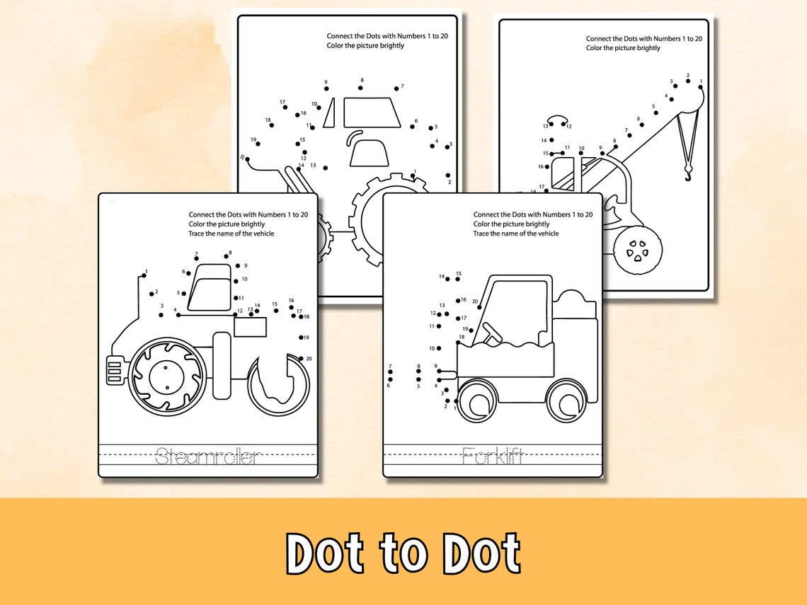 Construction Vehicle Coloring Pages, Coloring Pages for Kids ...