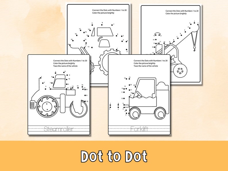 Construction Vehicle Coloring Pages, Coloring Pages for Kids ...