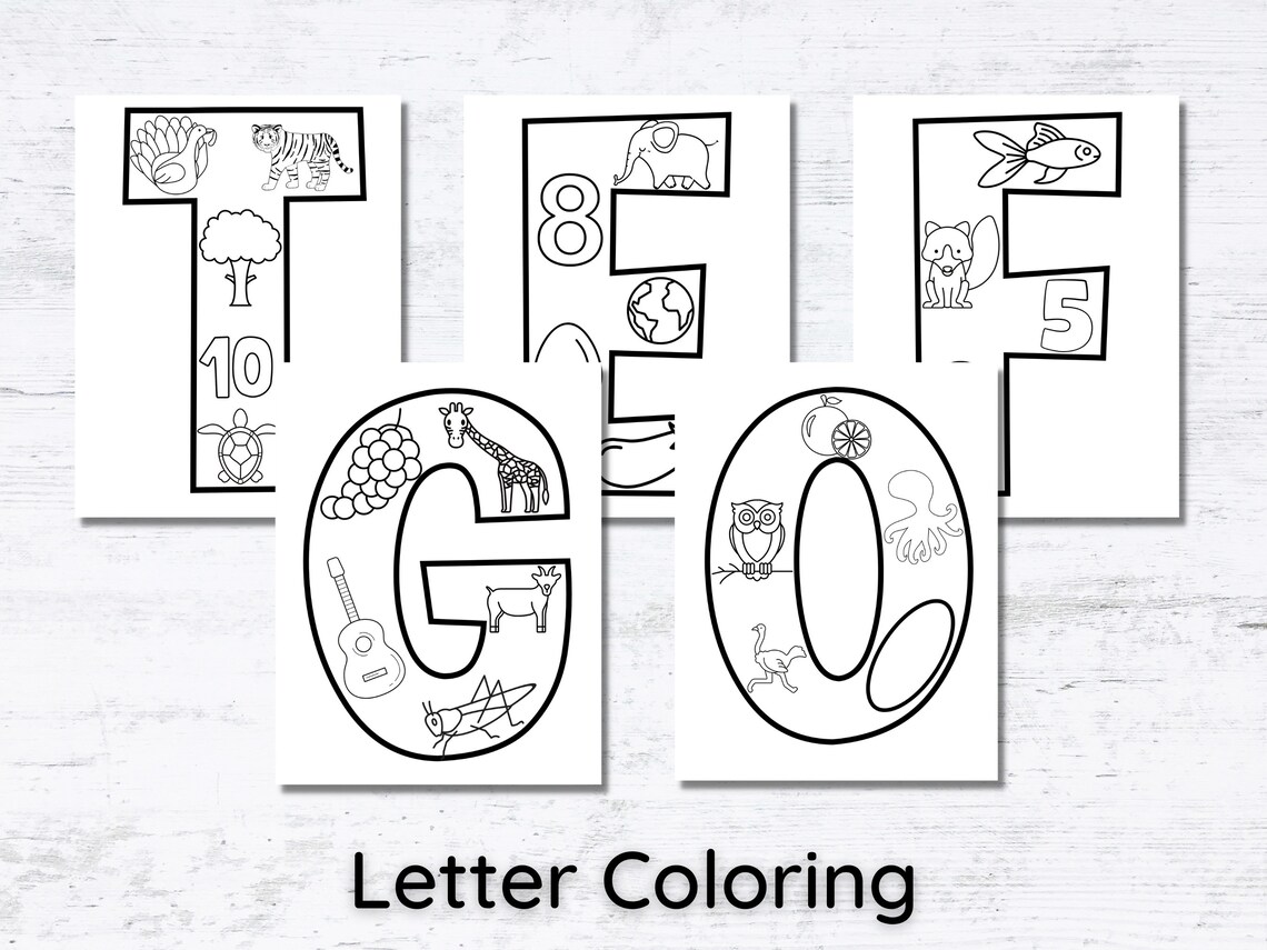 Alphabet Activities, ABC Worksheet, Letters A-Z, Learning Letters ...