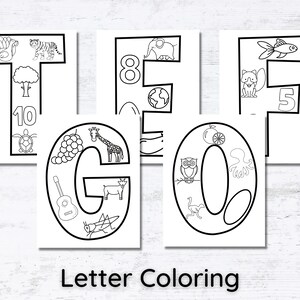 Alphabet Activities, ABC Worksheet, Letters A-Z, Learning Letters ...