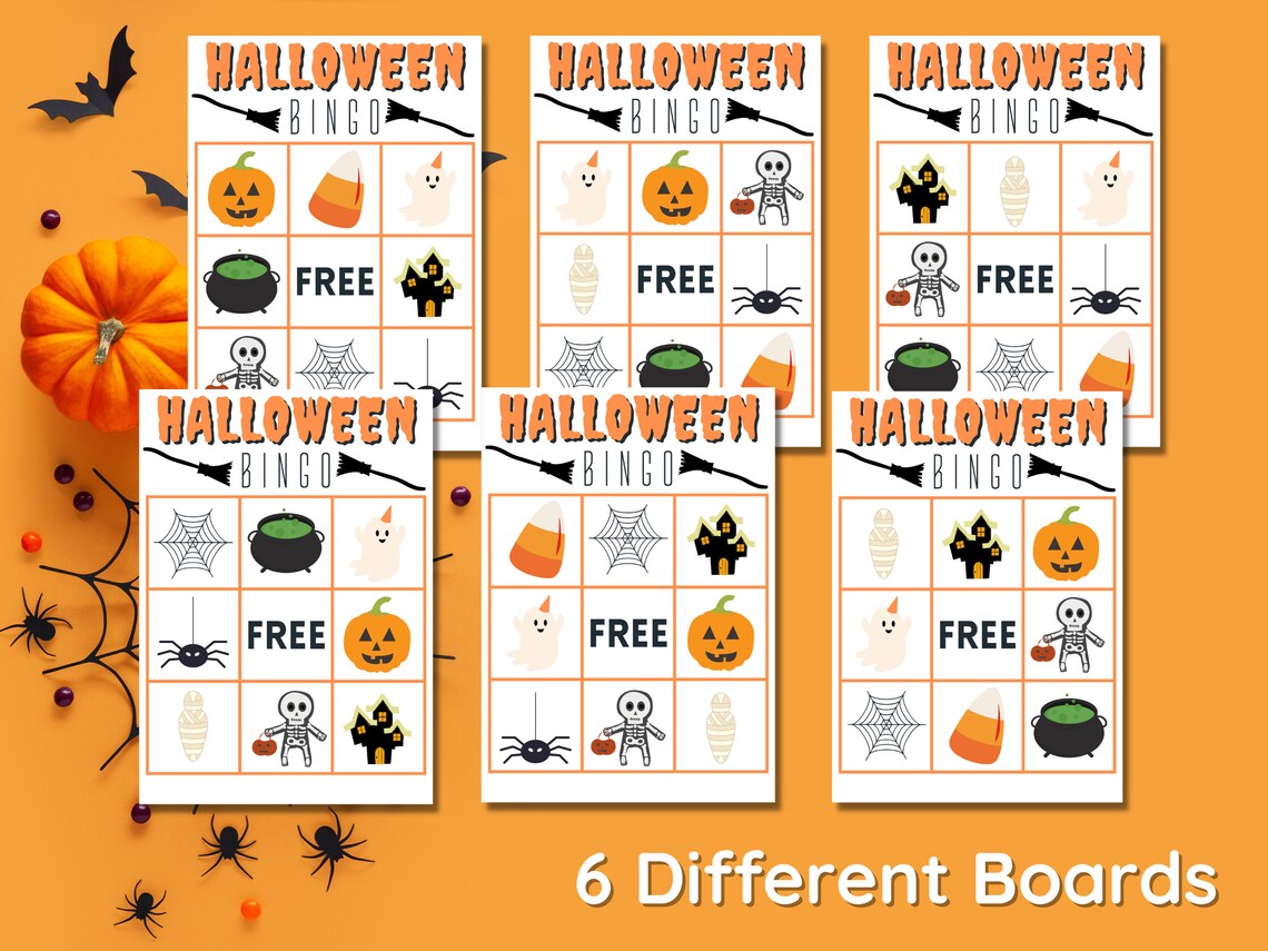Halloween Bingo, Halloween Games, Halloween Activities, Halloween Party ...