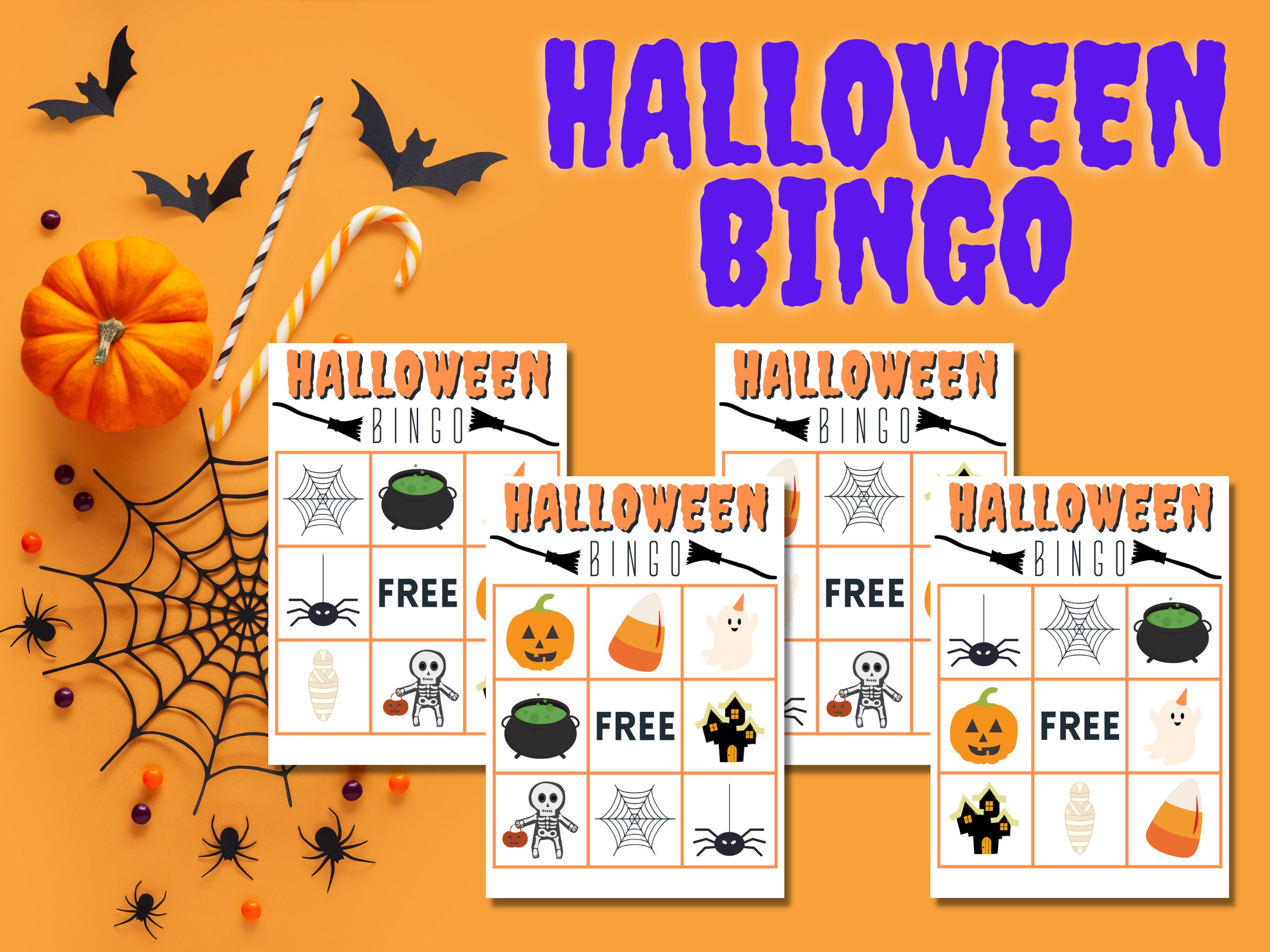 Halloween Bingo, Halloween Games, Halloween Activities, Halloween Party ...